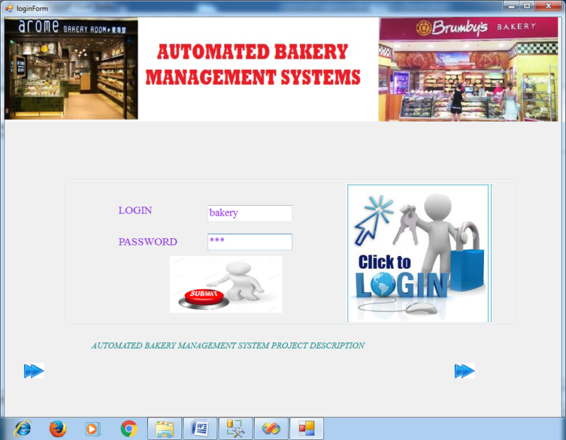 Automated Bakery Management System – GetMyProjects