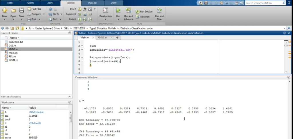 Diabetes Prediction Using Machine Learning Classification Algorithms Getmyprojects